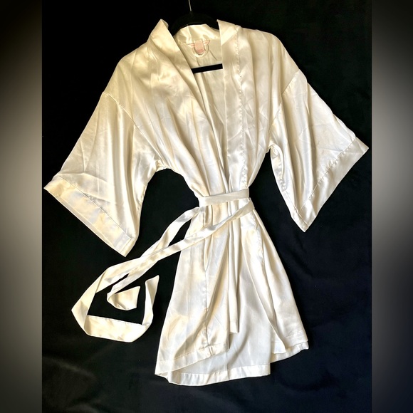 Victoria's Secret | Intimates & Sleepwear | White Satin Victorias ...